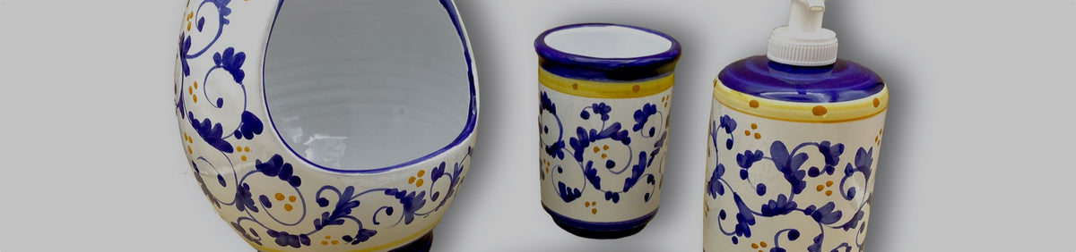 Ceramiche di Vietri per il bagno - Mani in Ceramica